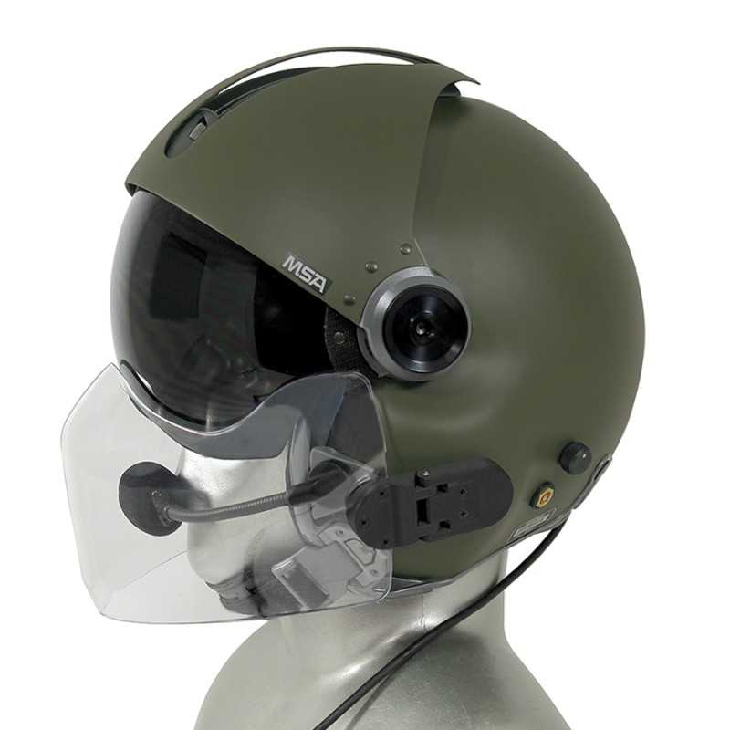 Maxillo Polycarbonate Helicopter Helmet Face Shield Kit