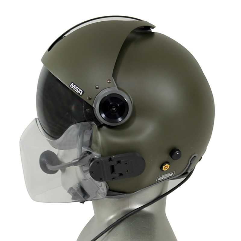 Maxillo Polycarbonate Helicopter Helmet Face Shield Kit