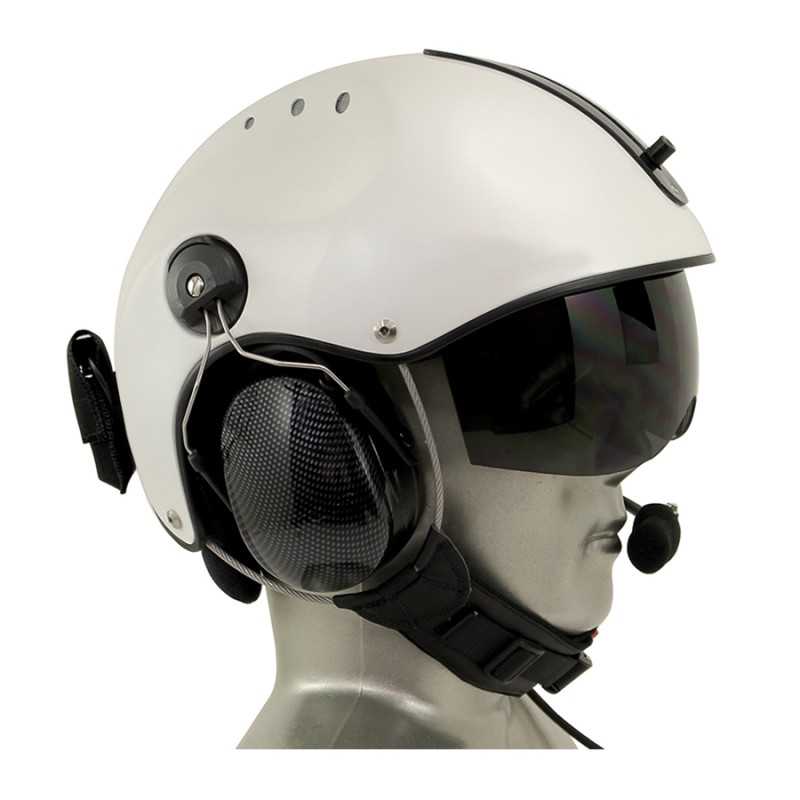Active Noise (ANR) EMS/SAR Aviation Headset |9V Helmet Mounted Battery
