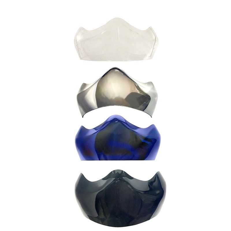 Maxillo Polycarbonate Helicopter Helmet Face Shield Kit