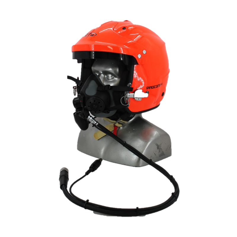 DTG Procomm 4 Marine Open Face Composite Helmet with Comms (Mask Use)