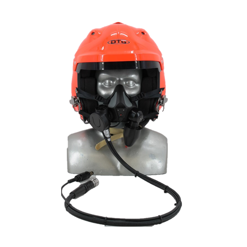DTG Procomm 4 Marine Open Face Composite Helmet with Comms (Mask Use)