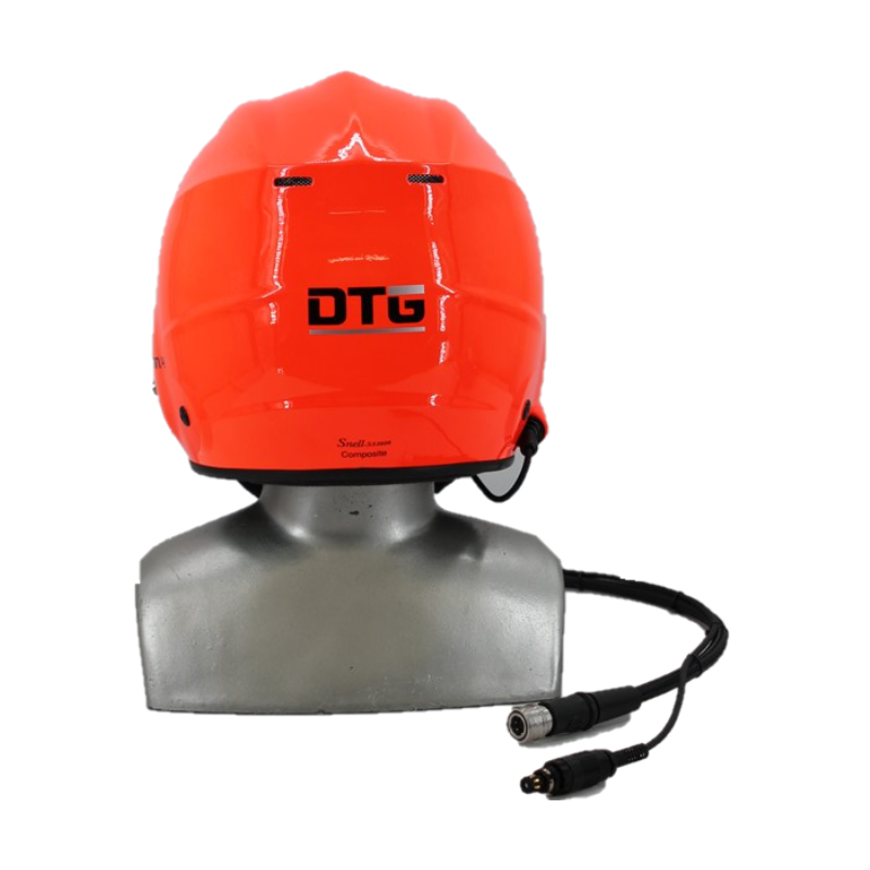 DTG Procomm 4 Marine Open Face Composite Helmet with Comms (Mask Use)