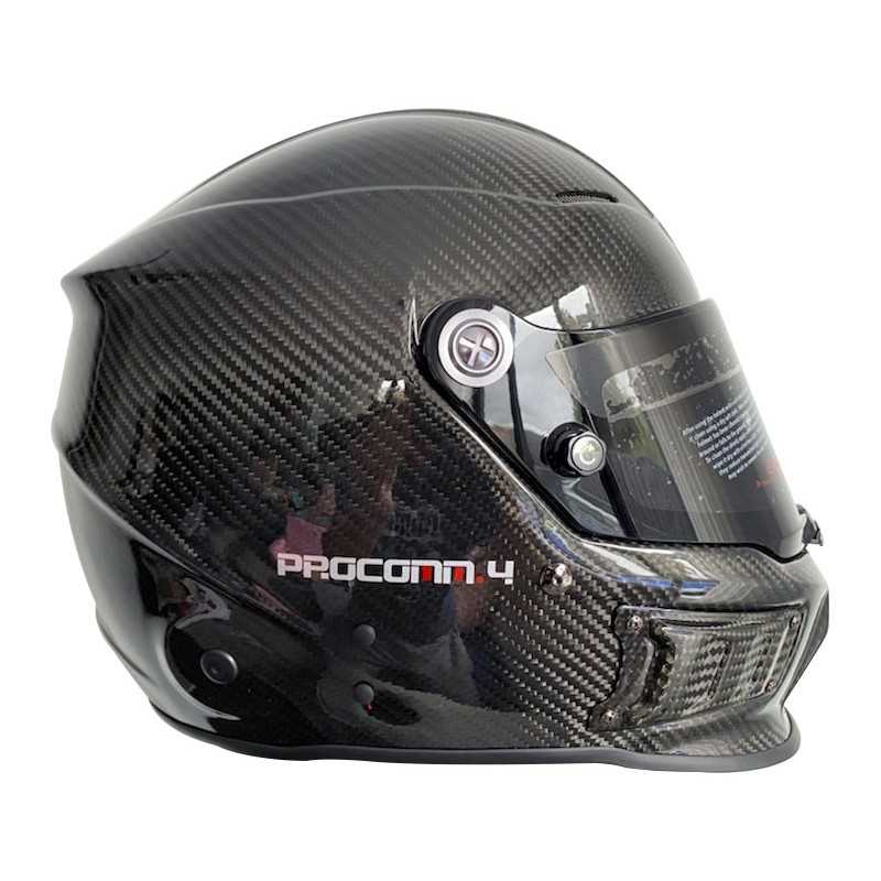DTG Procomm 4 Marine Full Face Carbon Fiber Helmet (Non Mask Use)