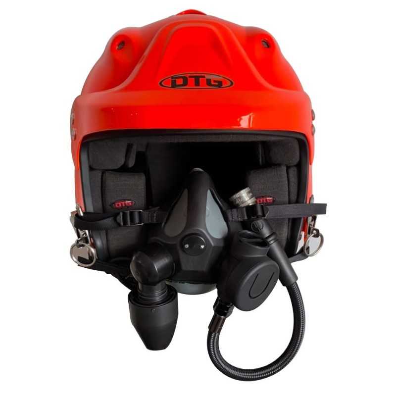 DTG Procomm 4 Marine Open Face Composite Helmet with Comms (Mask Use)