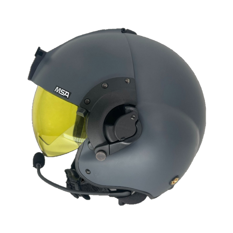 MSA Gallet LH350 Flight Helmet | Active Noise Comms Aircraft Powered